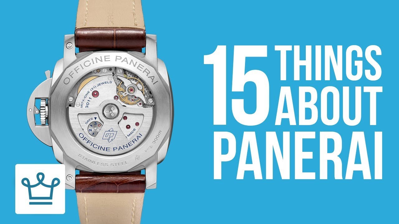 15 Things You Didn't Know About PANERAI - Via Luxury Magazine