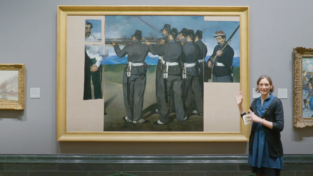 Manet's 'Execution Of Maximilian' In 10 Minutes | National Gallery ...